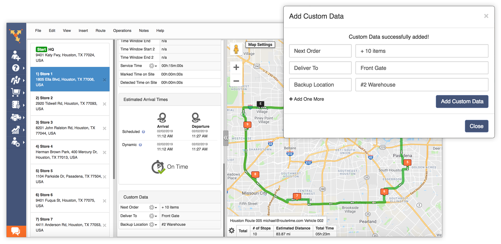 Custom Data Add-On for Businesses, Custom Data Add-On for Fleets
