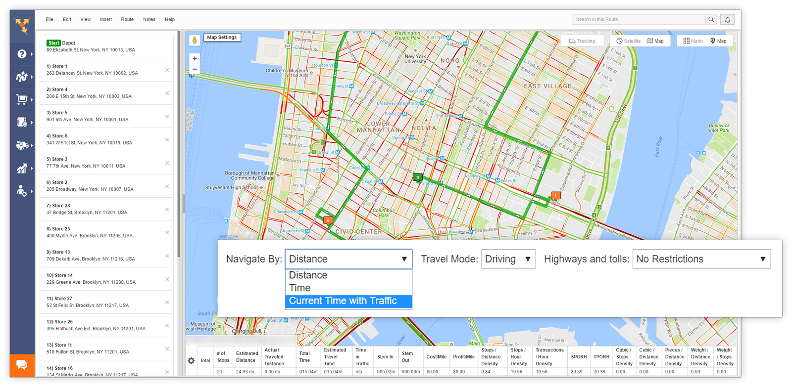 Predictive Traffic Optimization for Route Planning