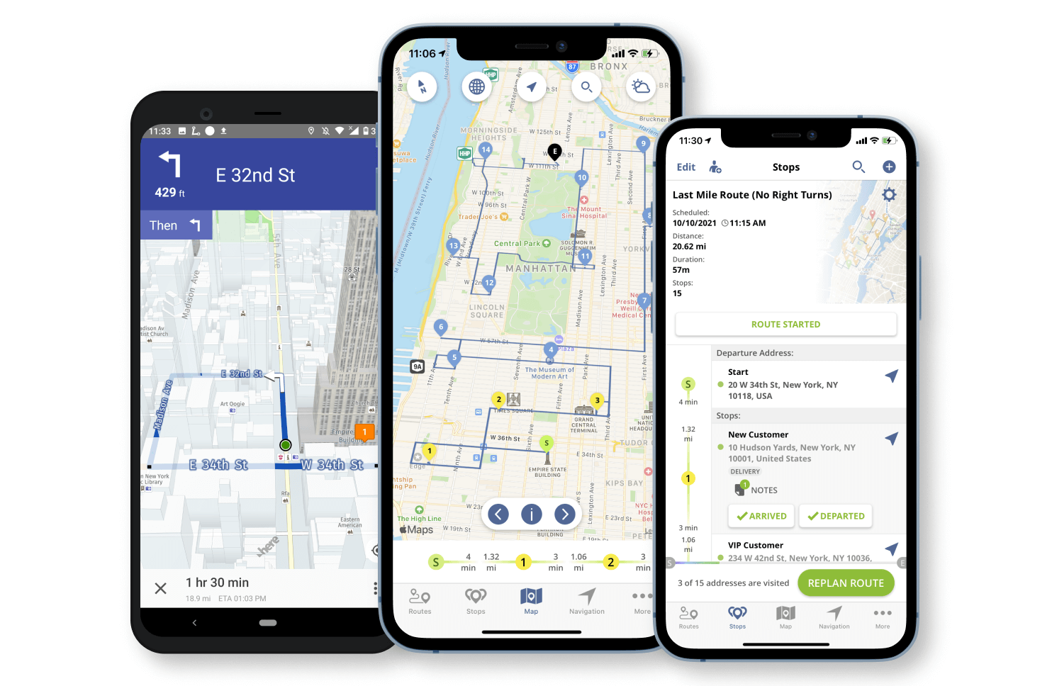 Plan routes avoiding right turns (England, New Zealand, Australia ...