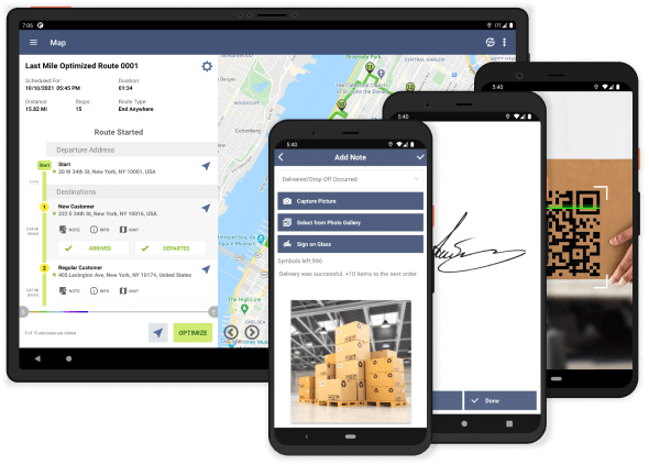 Route Optimization App for Android